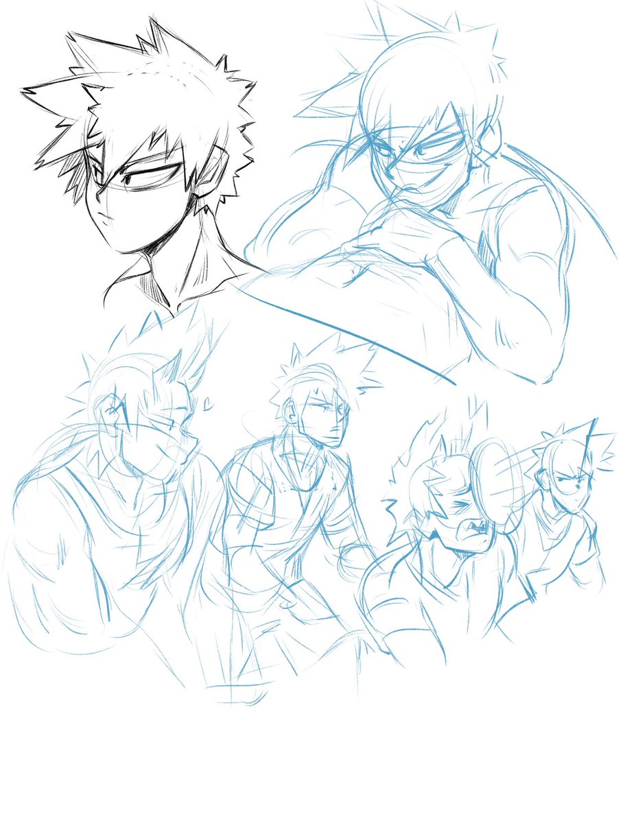「I don't have a finished drawing ready to post this week. But」Pork_Slyの漫画