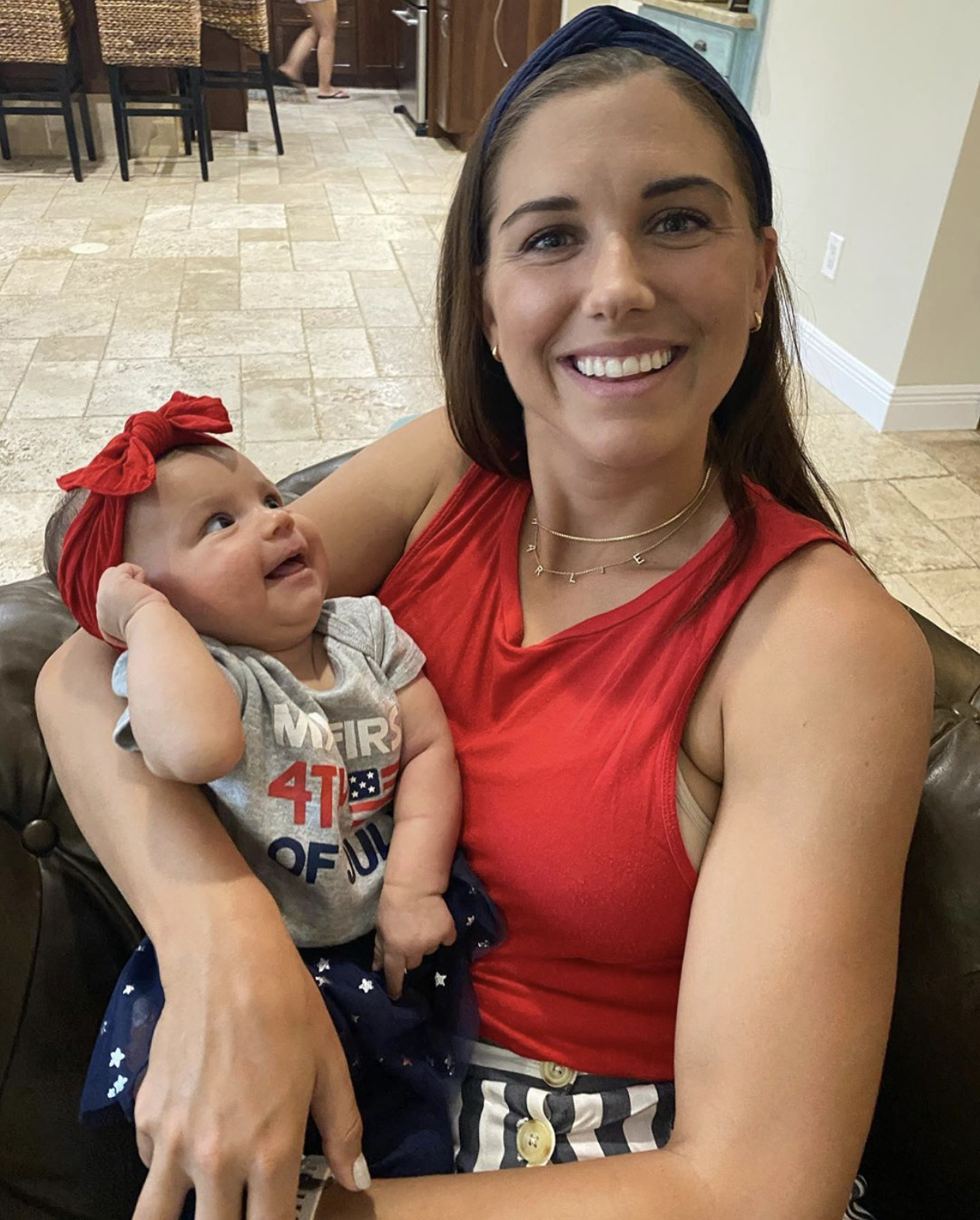 Alex Morgan And Servando Carrasco Together