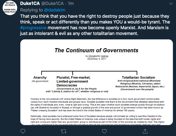 Continuum And Government