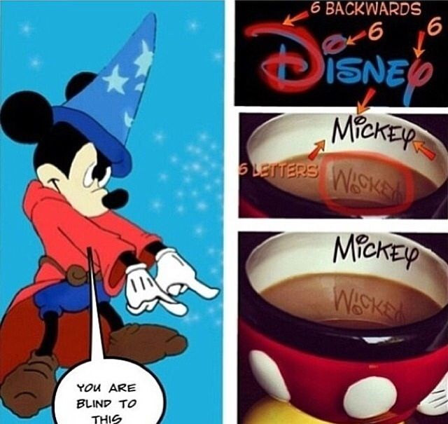 Disney Illuminati Mickey Mouse