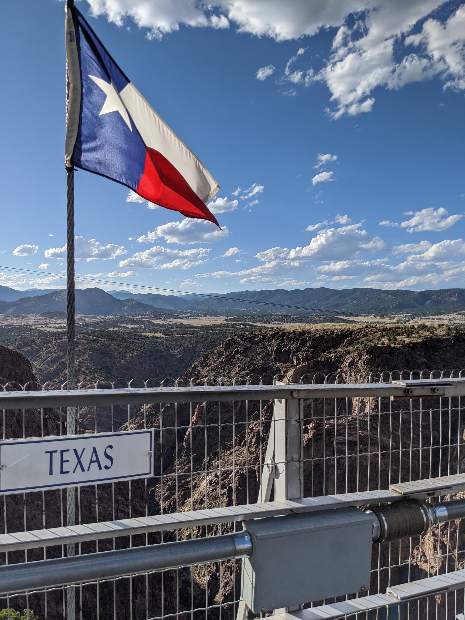 Texas Flag Border