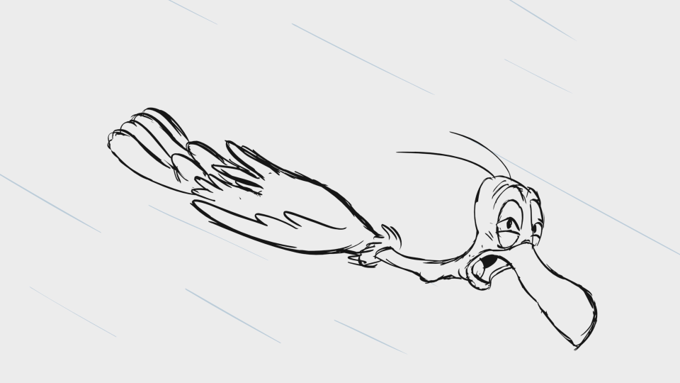 Beaky Buzzard Coloring Page