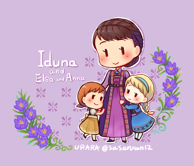 Idunna and her babies (by urara-san) : r/Frozen