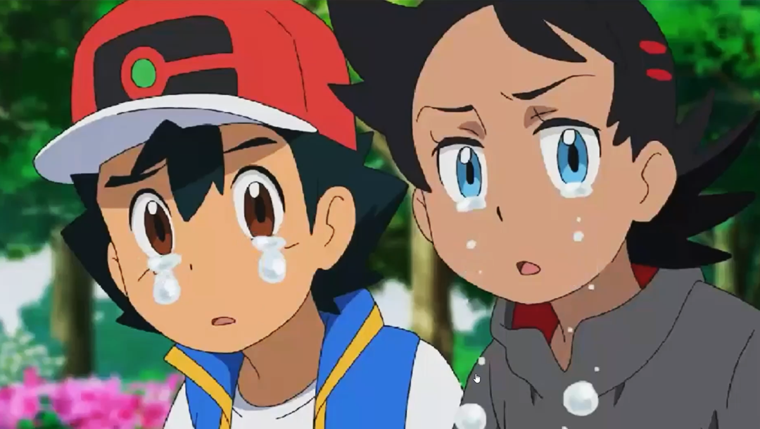 Pokemon Ash Crying