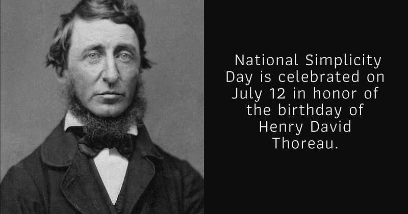 Thoreau On Simplicity