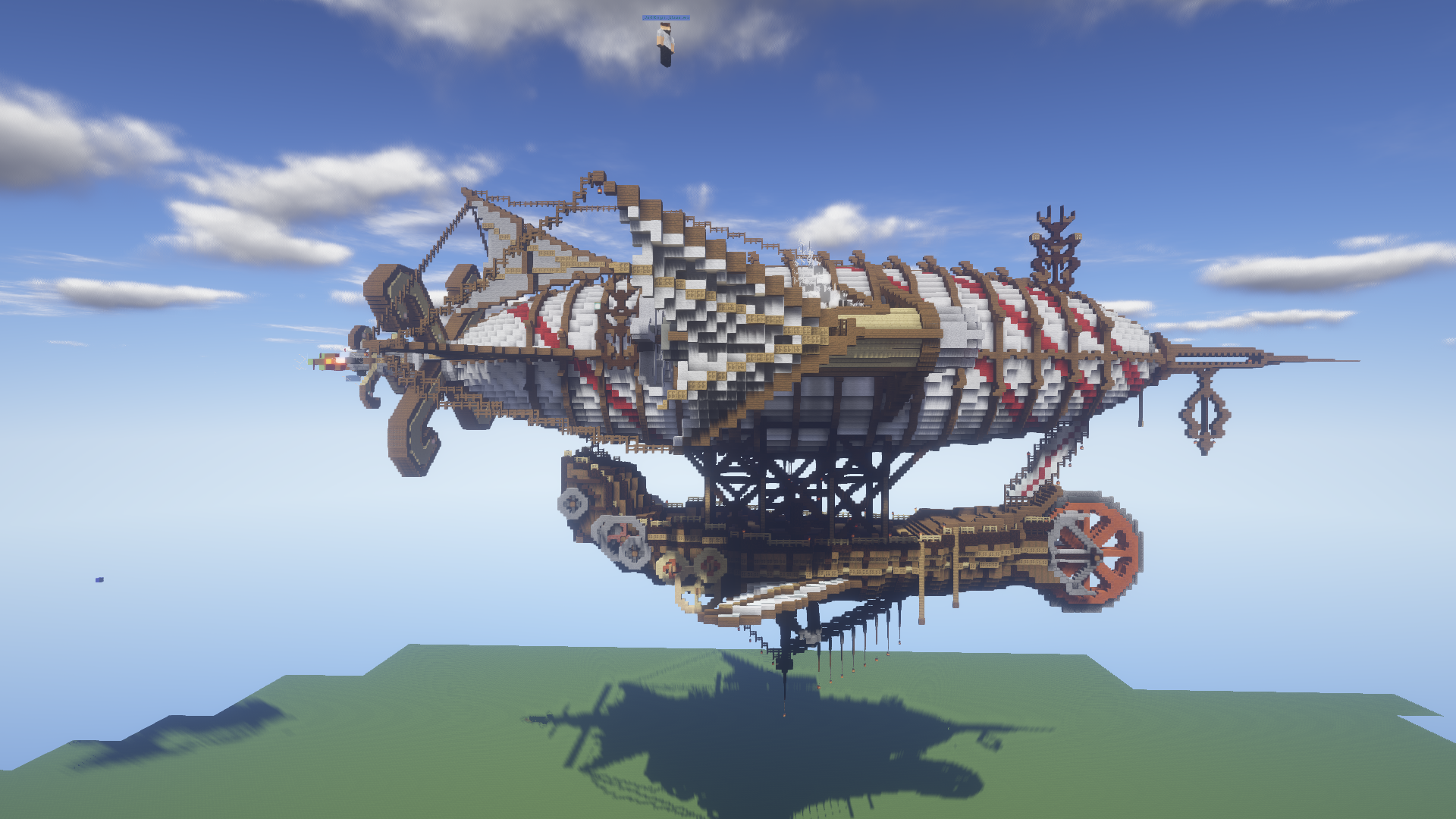 Steampunk Zeppelin Minecraft