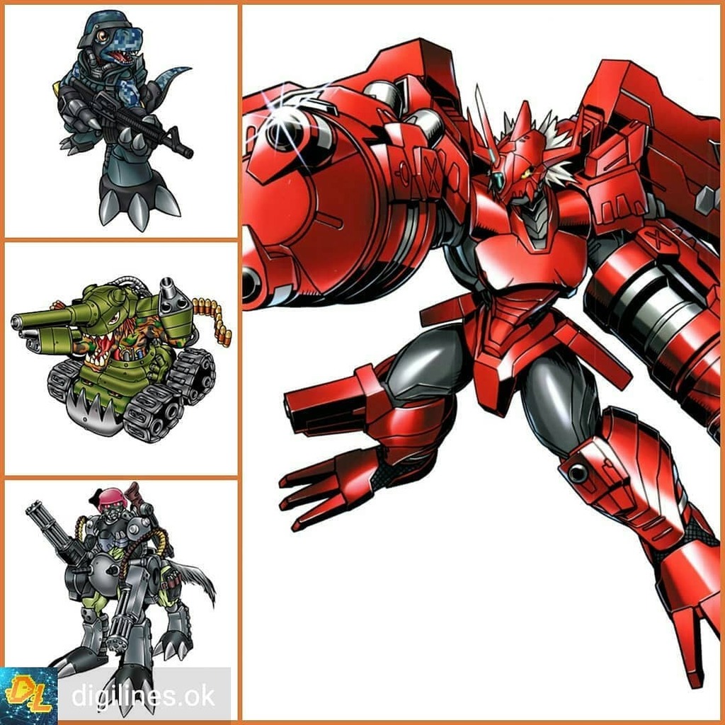 Commandramon Evolution