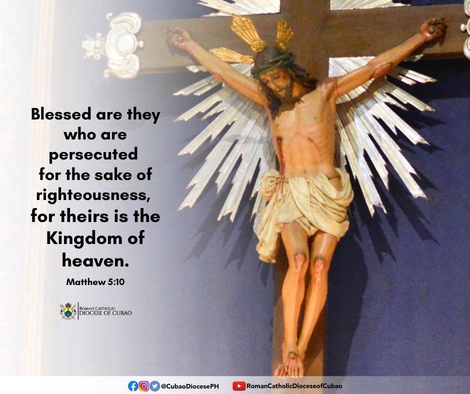 Blessed Are They Who Are Persecuted For The Sake Of Righteousness For ...
