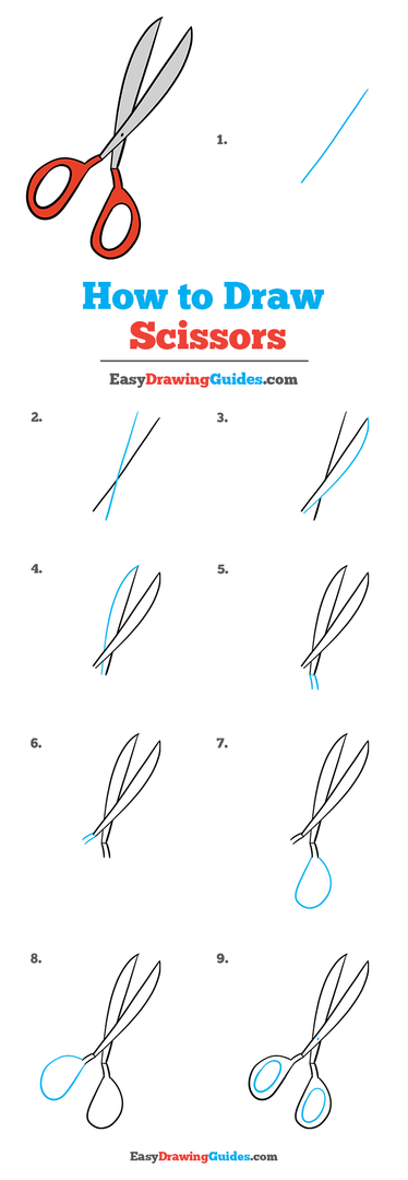 Scissors Drawing Simple