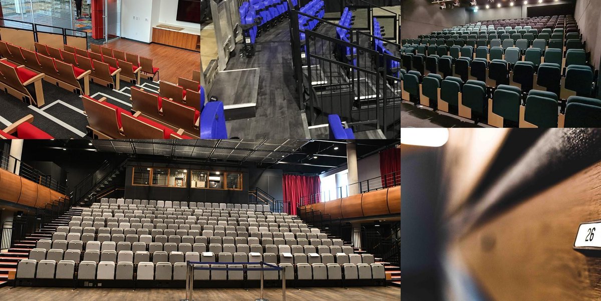 Retractable, removable and auditorium seating - Audience Systems