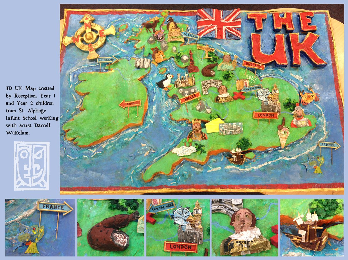 England Map For Kids