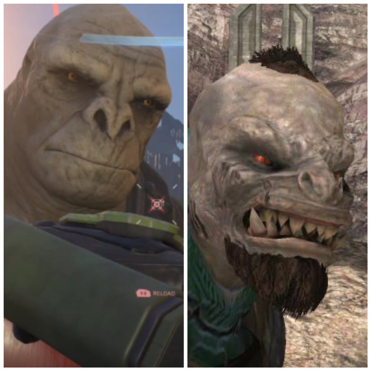 Halo Brute Face