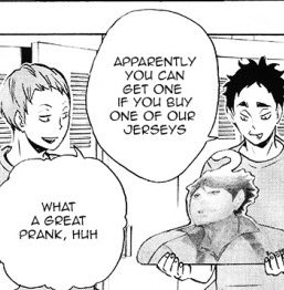 「how did the whole `tooru hanger' thing end up in favor of oi」adaの漫画