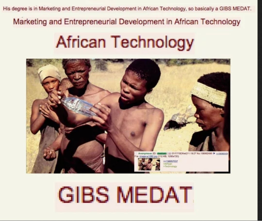 African Boy Meme Water