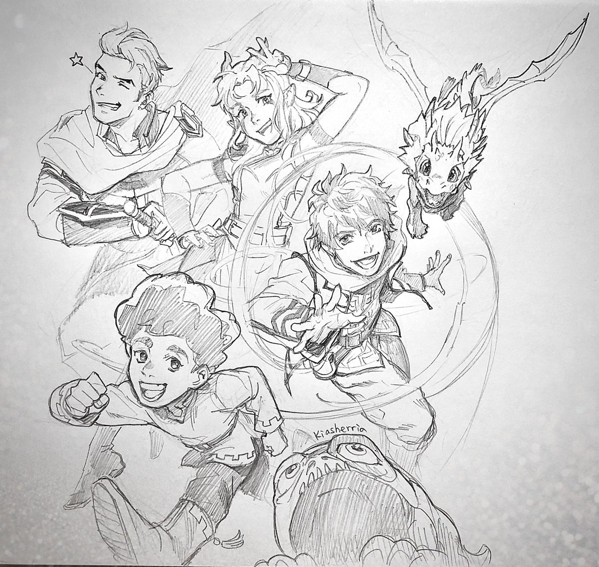 「P21 p22 End. 」Kia💙FF16の漫画