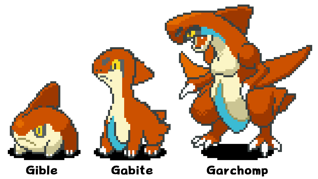 Gible Mega Evolution