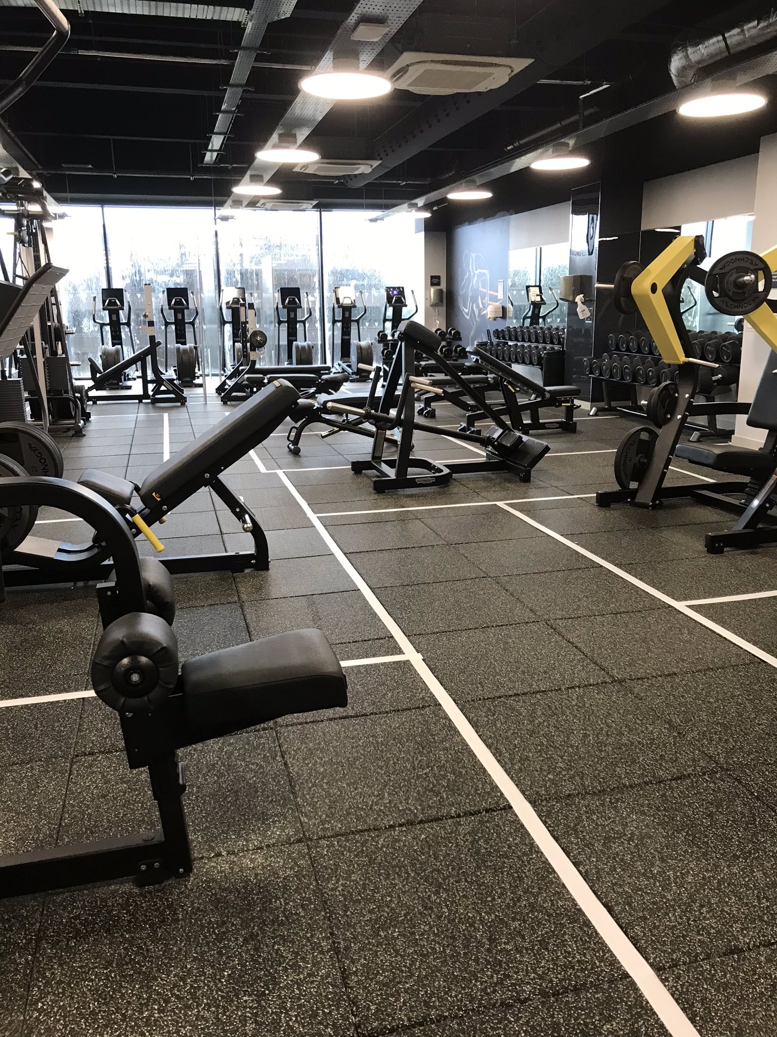 Empty Gym Photography