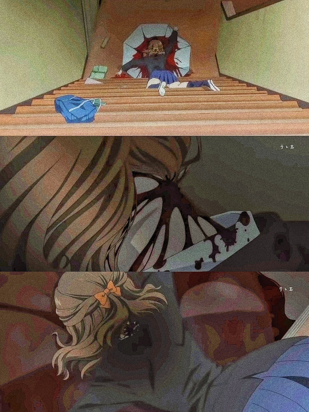 Another Anime Umbrella Death