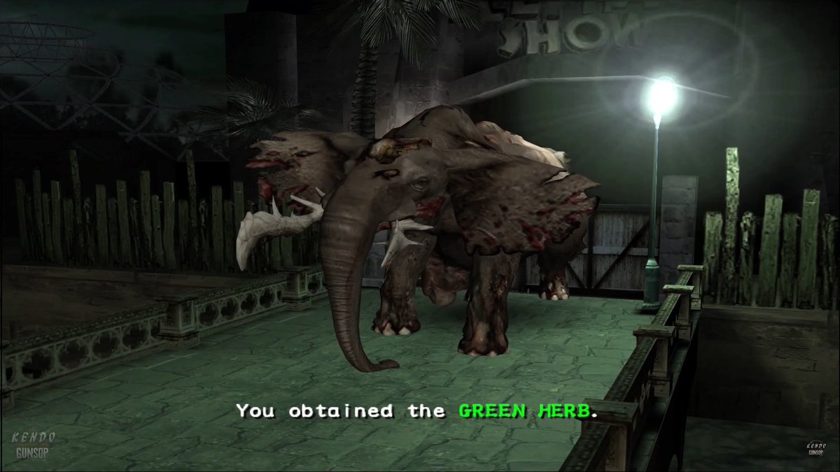 Resident Evil Zombie Elephant Resident Evil Zombie Elephant