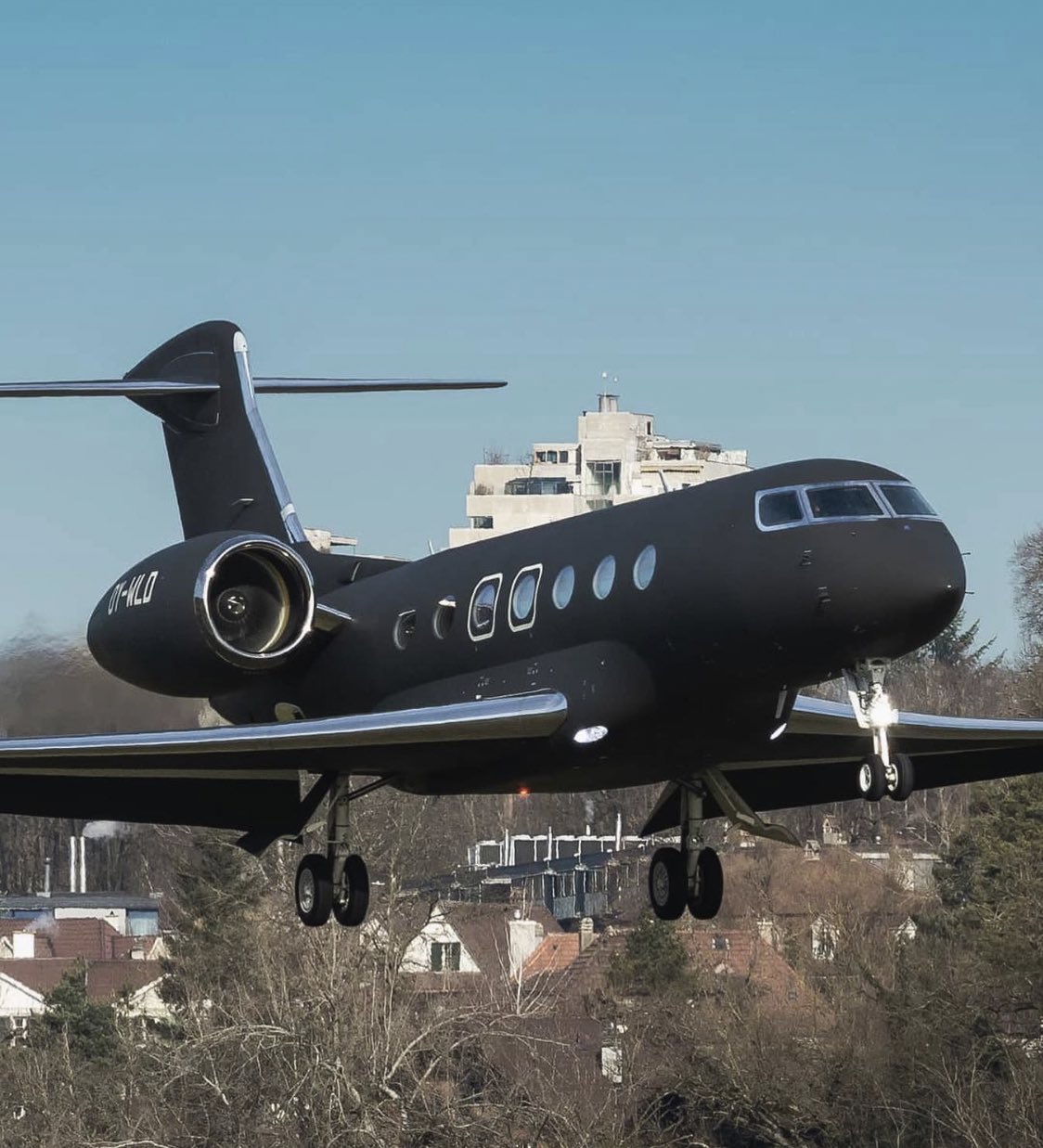Gulfstream G650 Black