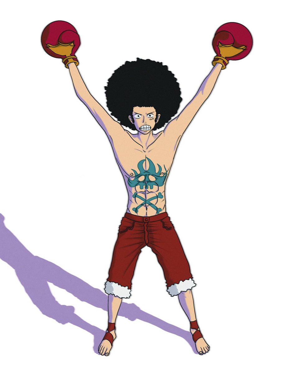 Afro Luffy One Piece