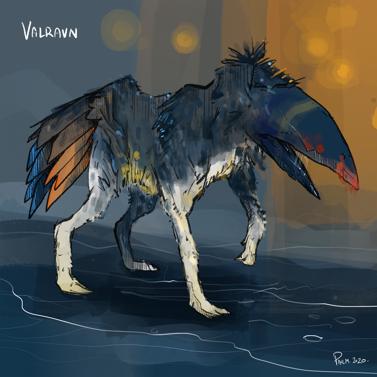 Half Dragon Half Wolf