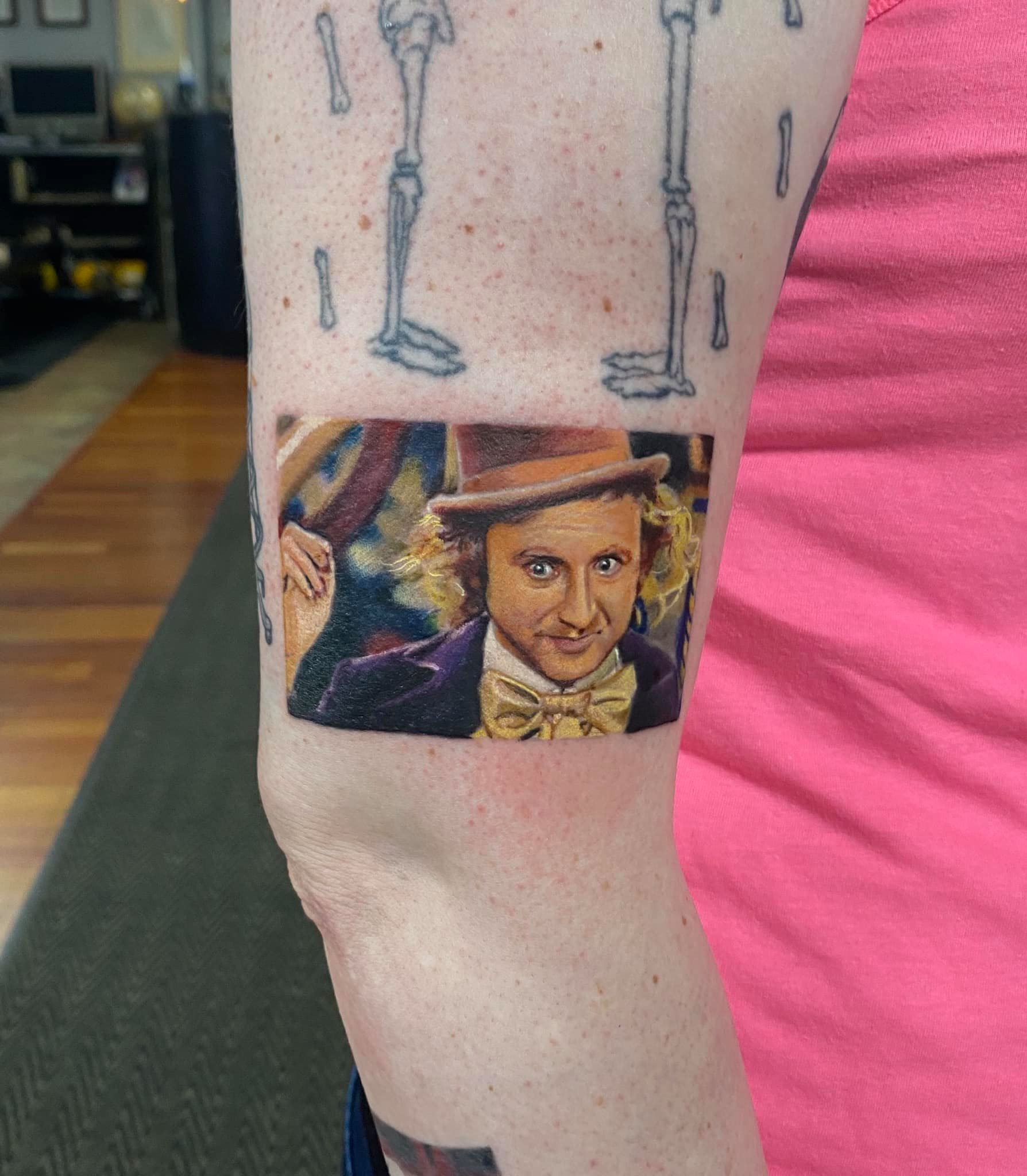 Willy Wonka Quotes Tattoo