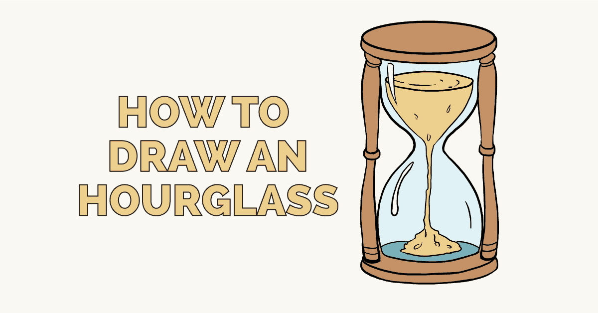 Sand Timer Drawing