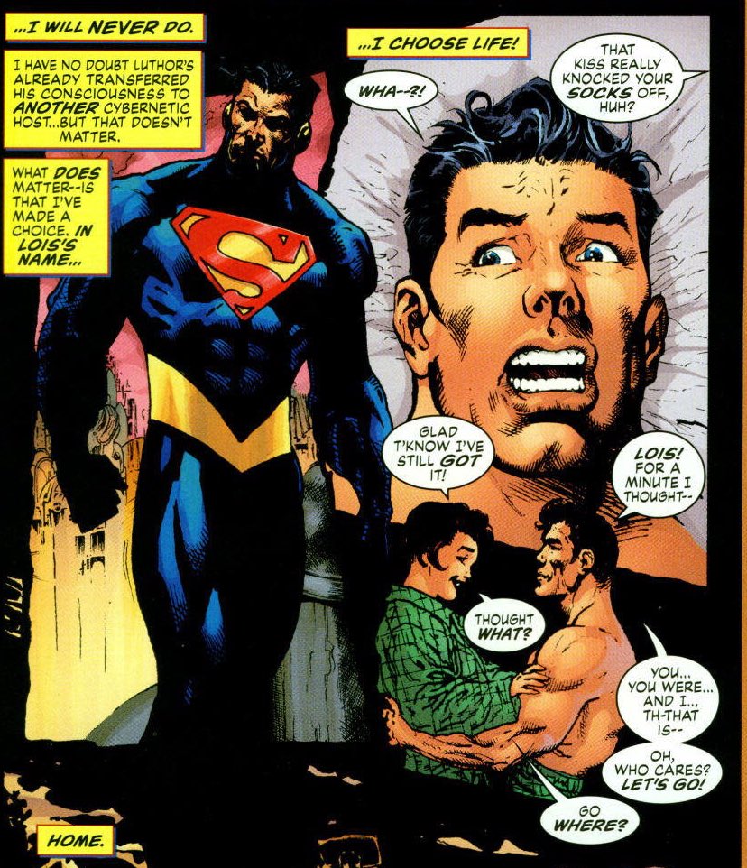 White Lantern Superman