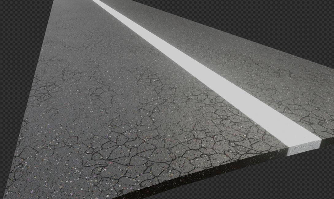 Working On Procedural Asphalt Eevee Open To Feedback R Blender