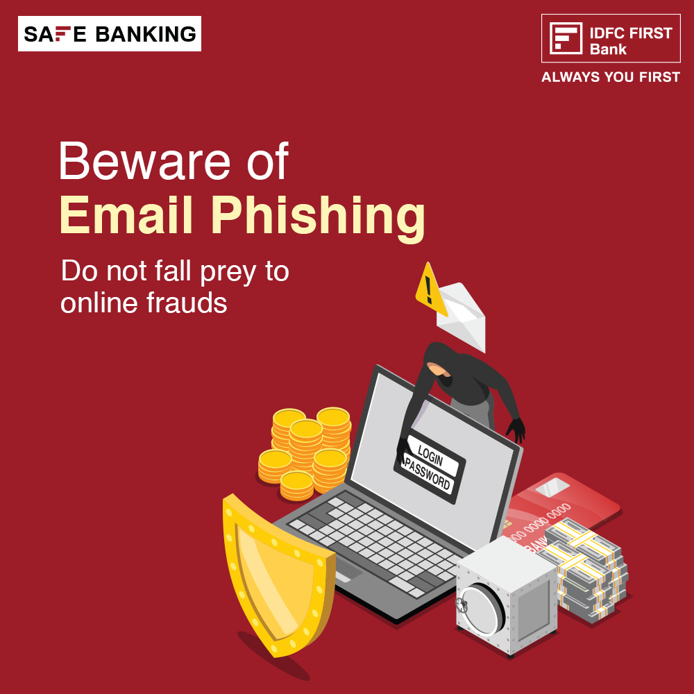 IDFC FIRST Bank on Twitter: "Fraudsters may approach you with rewards that are too good to be ...