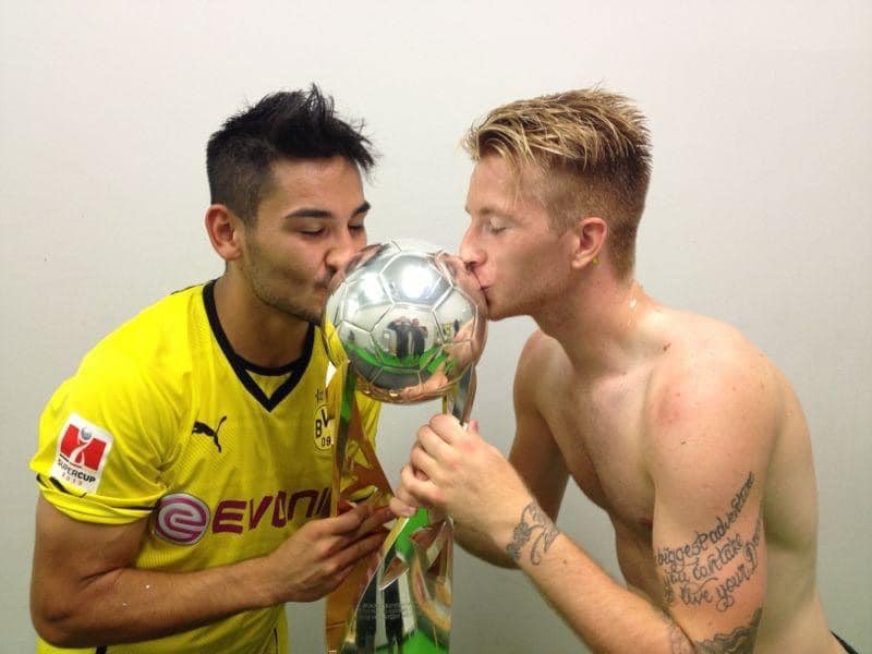 Marco Reus Tattoo Franz Beckenbauer Confirms Man Utd Target Marco Reus