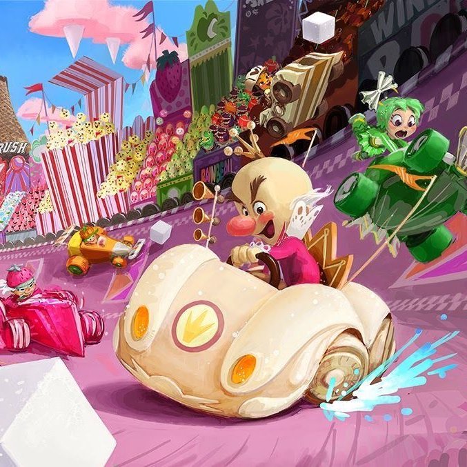 Sugar Rush Concept Art