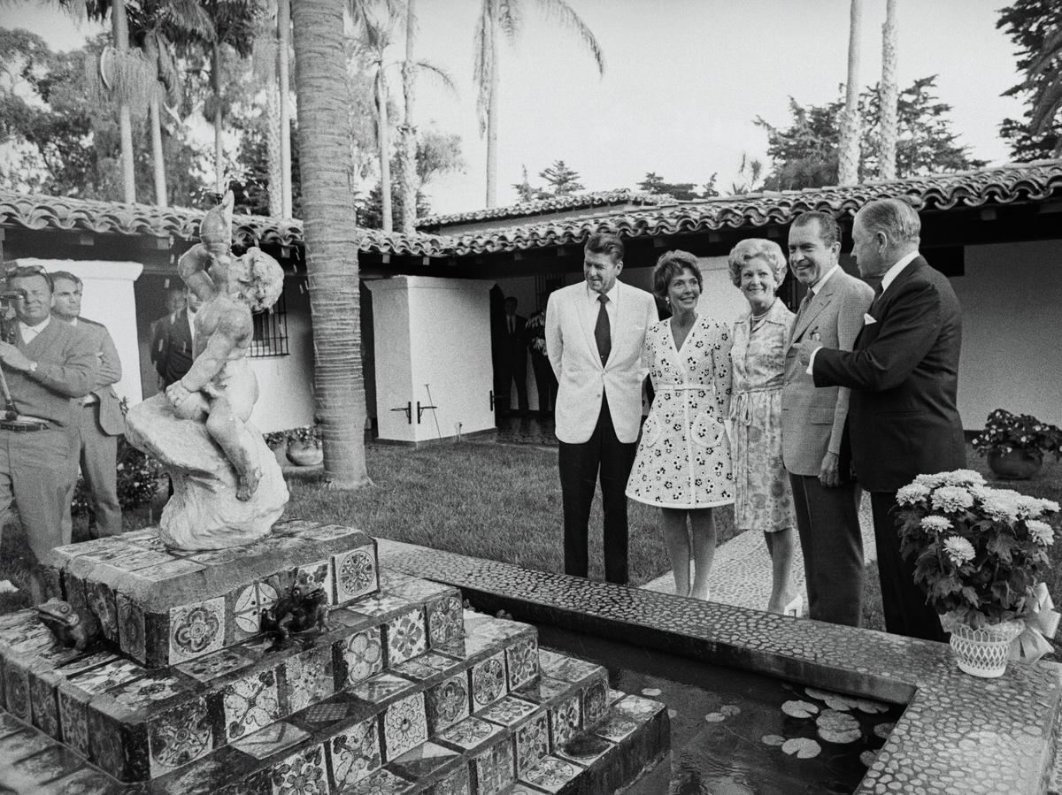 Fifty years ago today, President and Mrs. Nixon welcomed California ...