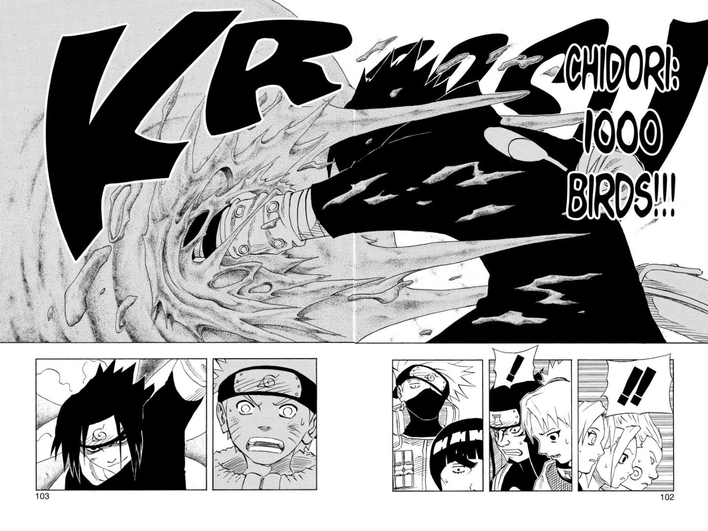 Sasuke Vs Gaara Manga Sasuke Vs Gaara Manga