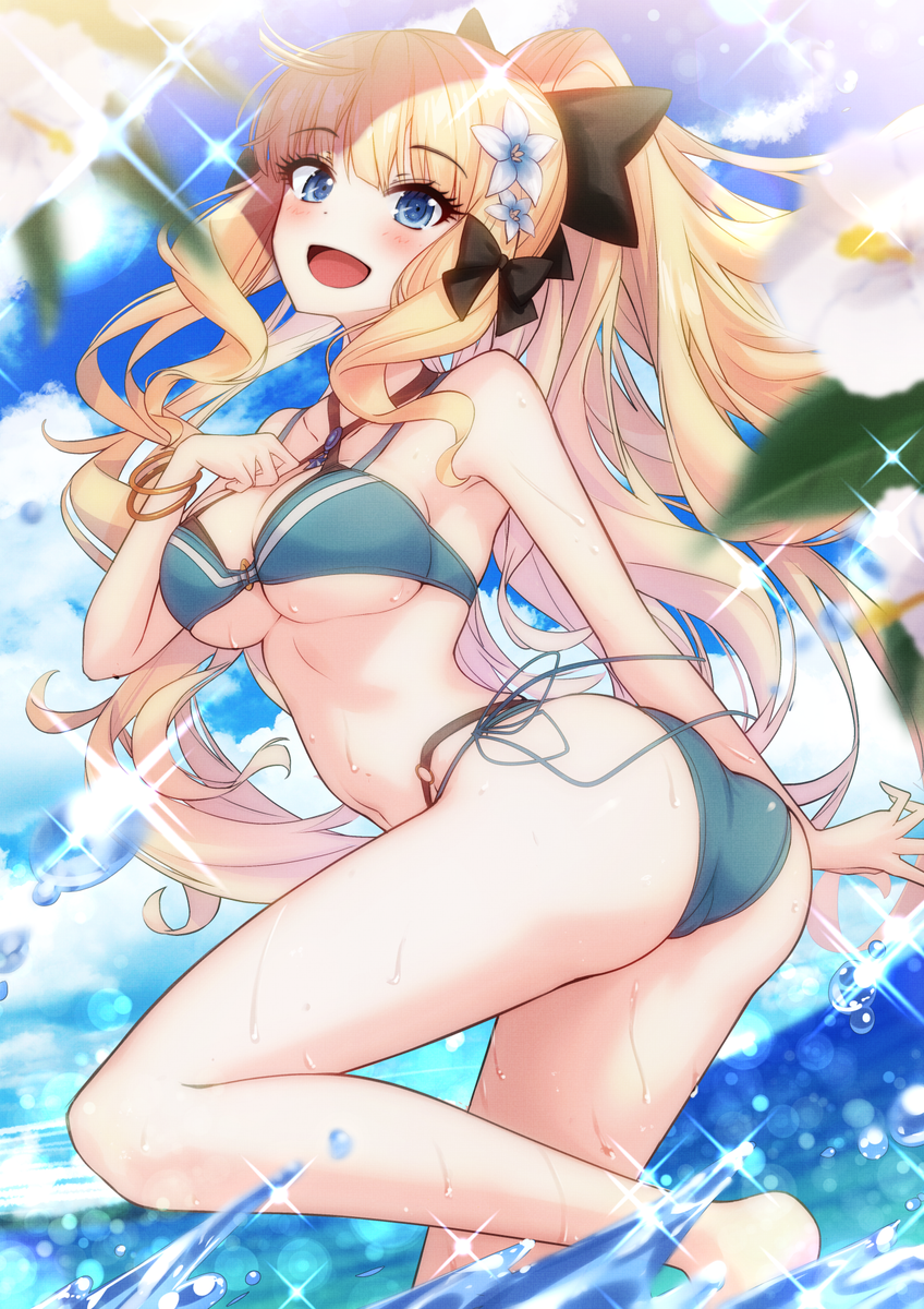 のりさん ️ on Twitter: "RT @olga_SRPG: プリンセスコネクト!Re:Diveの水着サレンです。くるせらーさん@clusellerに依頼で描いてもらいました。"