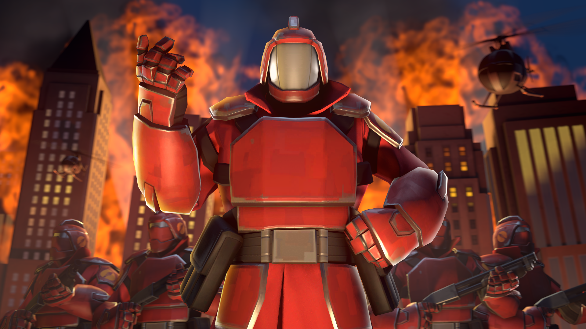 TF2 Emporium on Twitter: "New Soldier Collection, Chrome Commander! Vote now on Steam Workshop ...