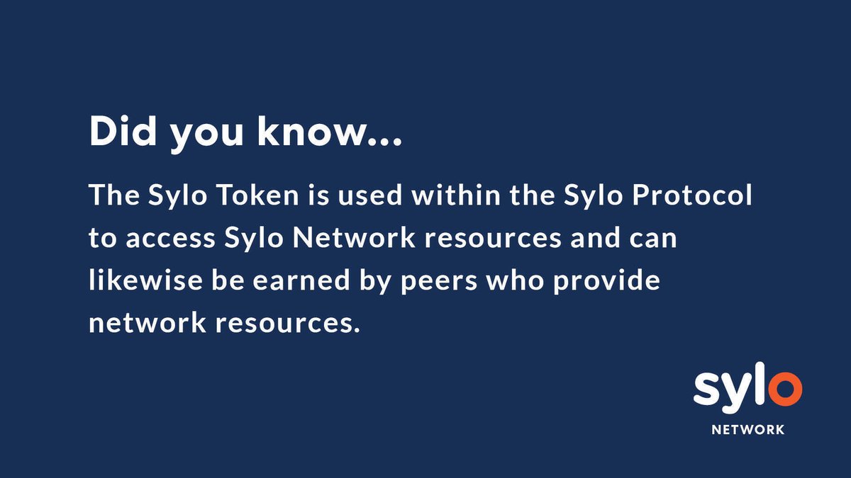 Here's a TIP - SYLO is useful for everything from SyloNetwork ...