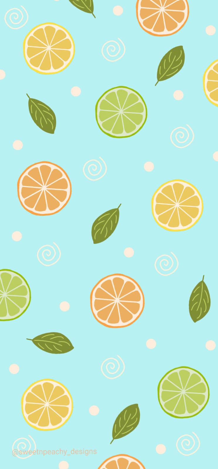 Lemon Lime Wallpaper Background