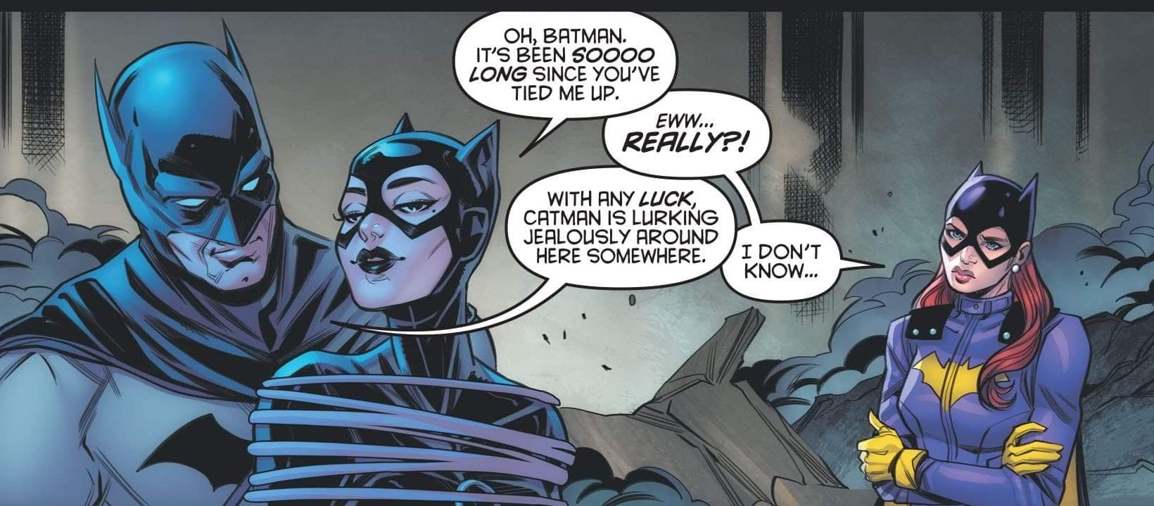Batman And Batgirl Relationship