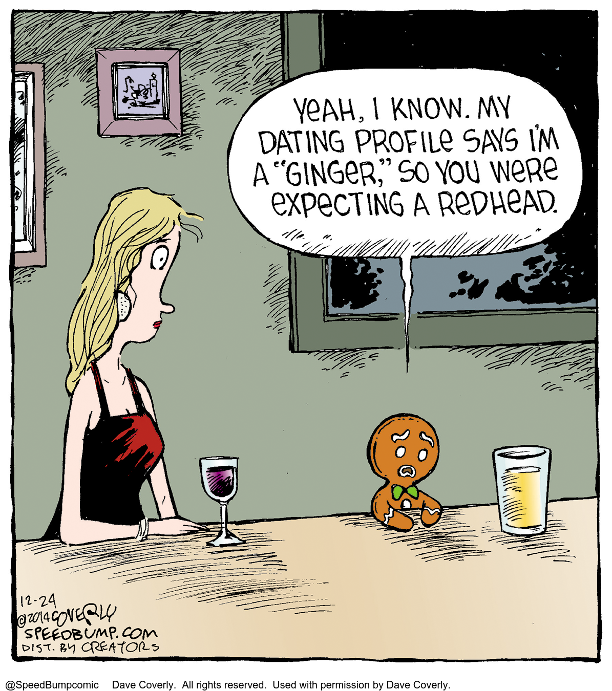Online Dating Cartoon