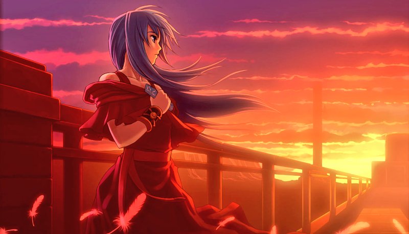 #Ys has some of the most beautiful art in gaming. Ladies Reah and Feena ...