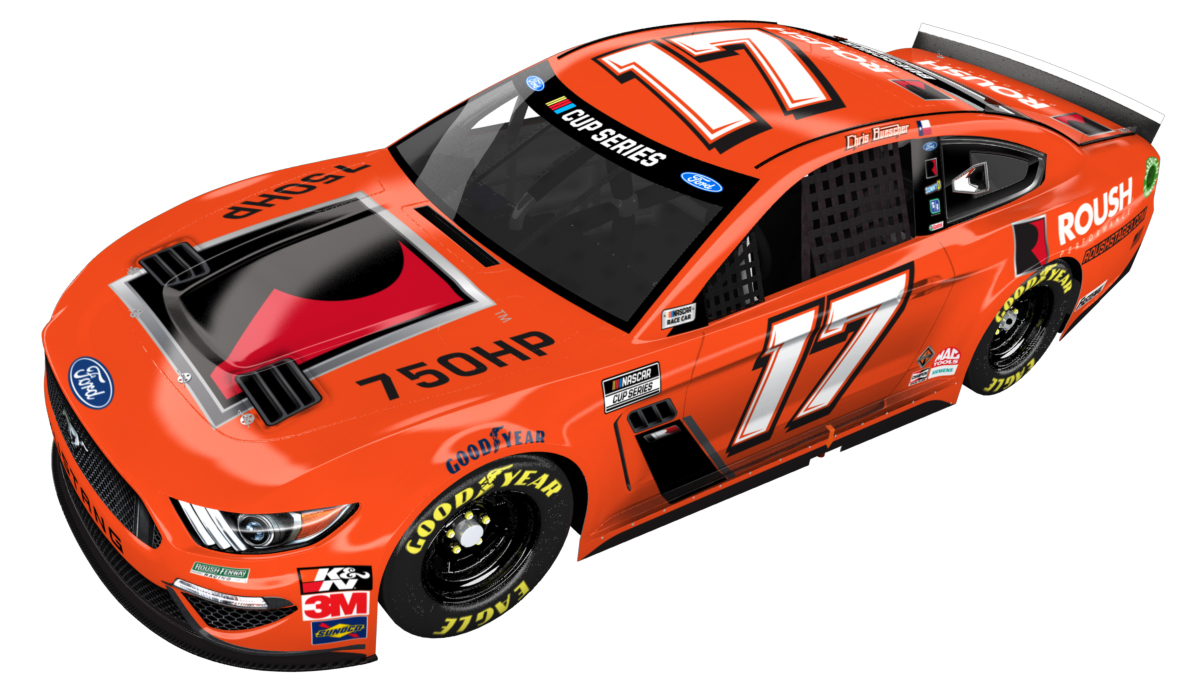 Chris Buescher's new Roush Performance paint scheme : r/NASCAR