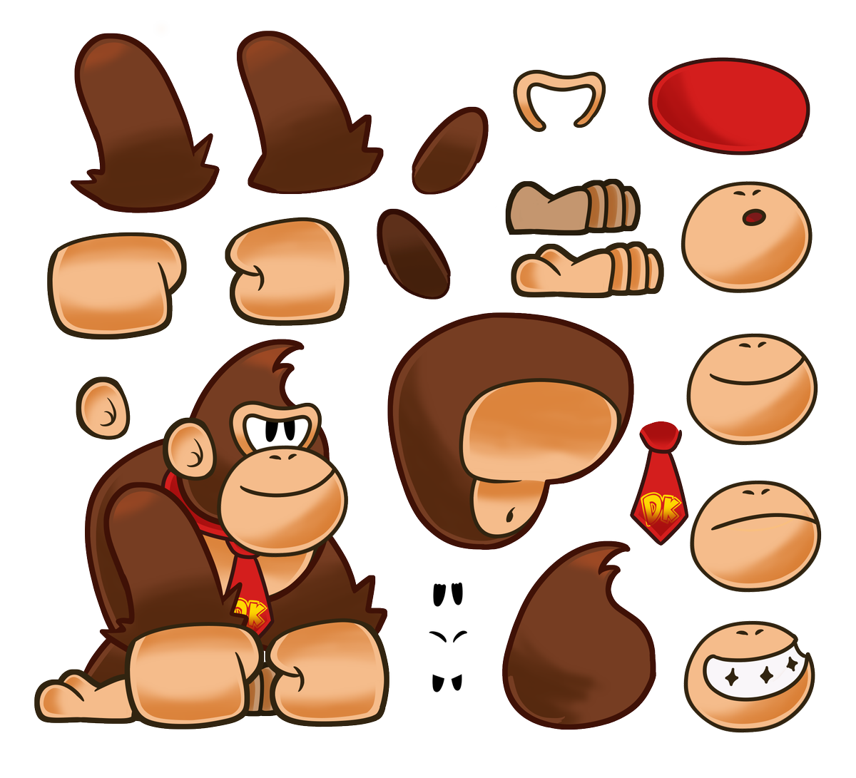 Paper Mario Donkey Kong
