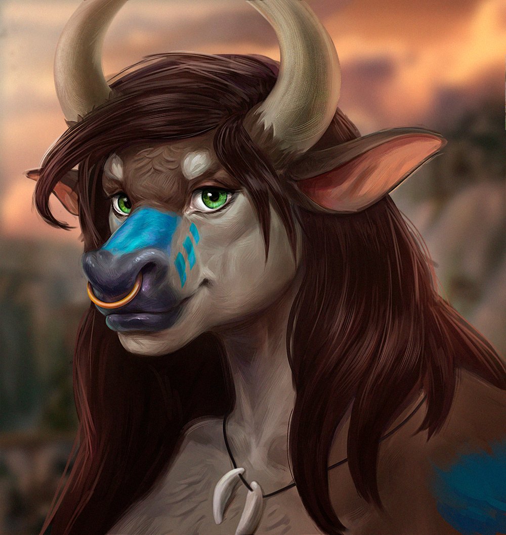 Female Tauren Art