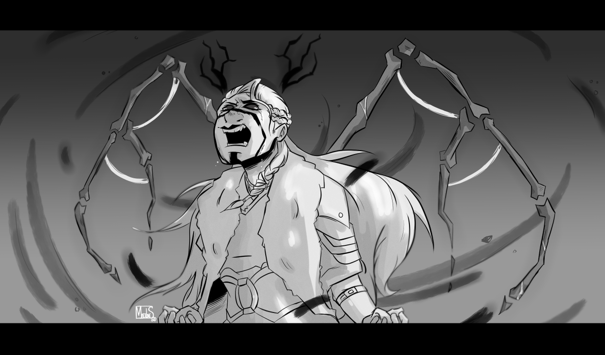 「Couple a images showing parts of my aasimar barbarian's orig」Madeline ...