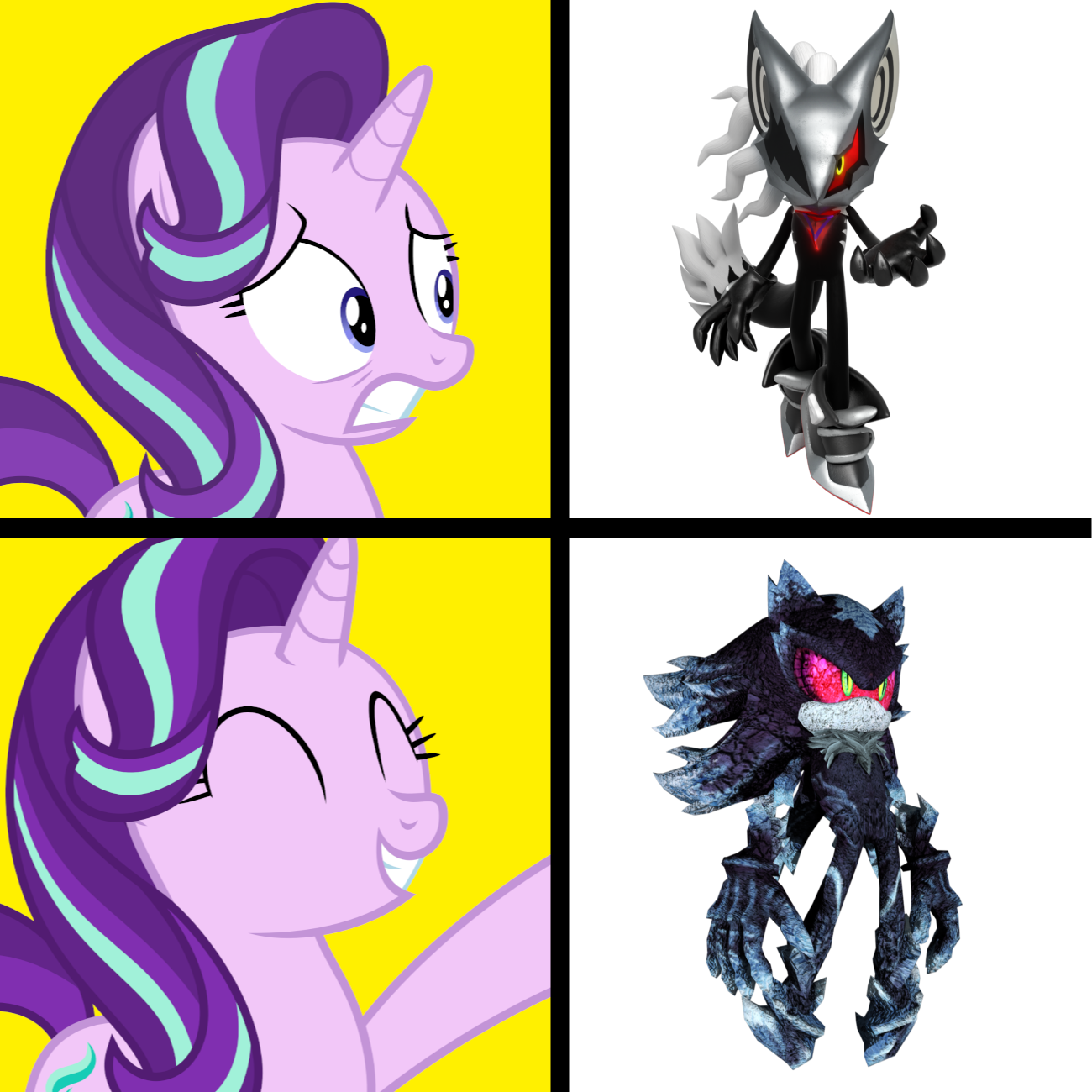 Silver The Hedgehog As A Pony