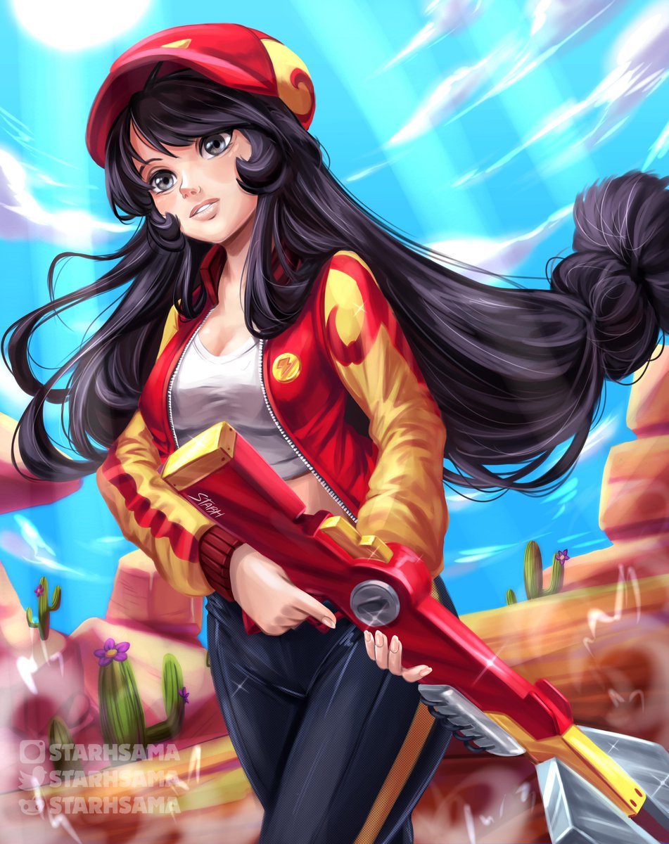 Artstation Brawl Stars Fanart Jessie