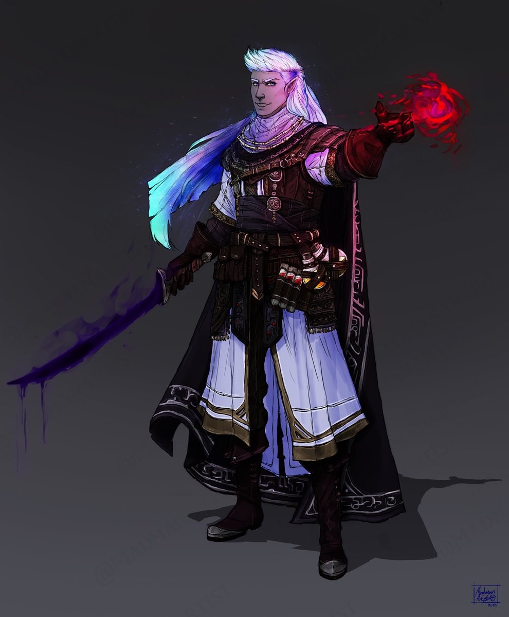 Eladrin Sorcerer Male