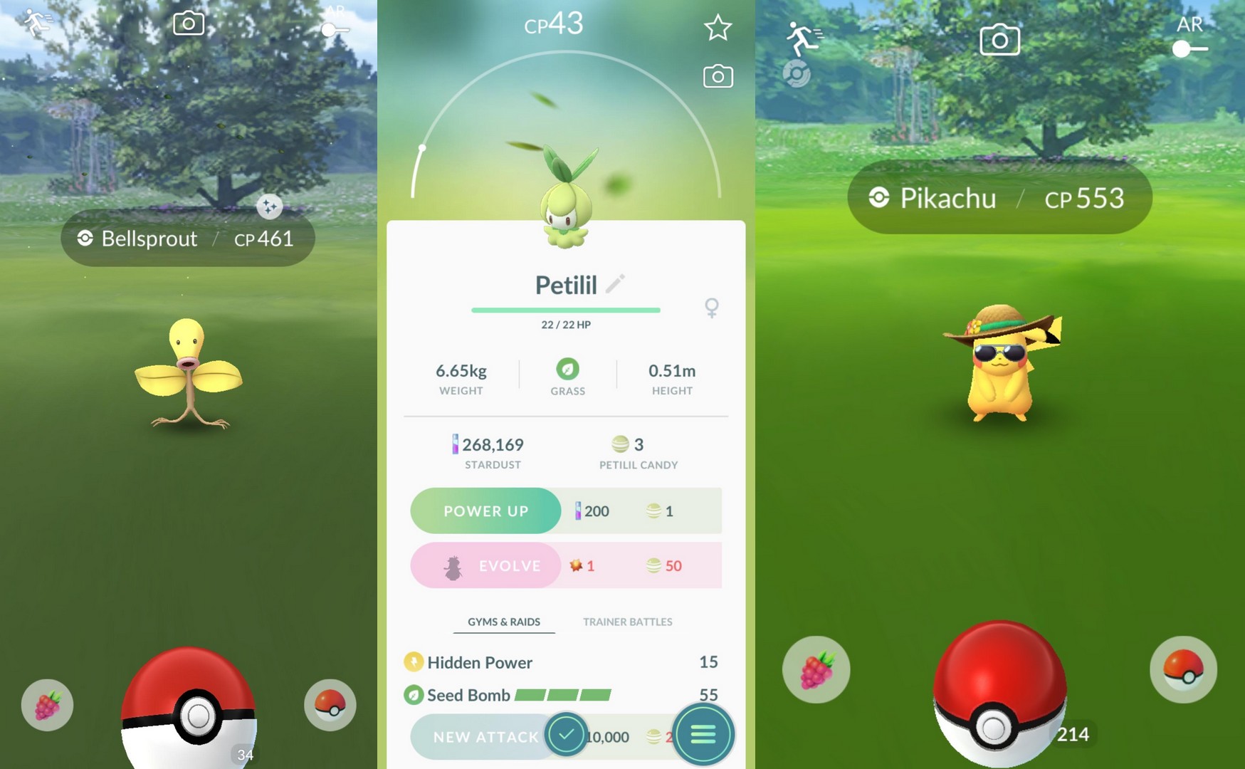 Shiny Bellsprout Pokemon X